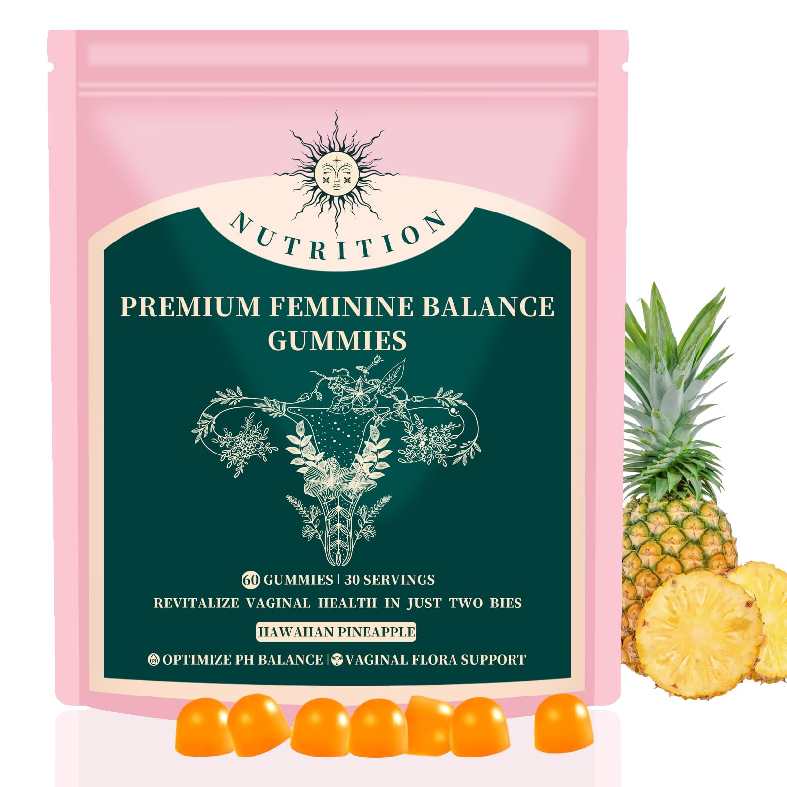 Suplemento Vital Source Feminine Balance Gomies 60 unidades | Walmart ...