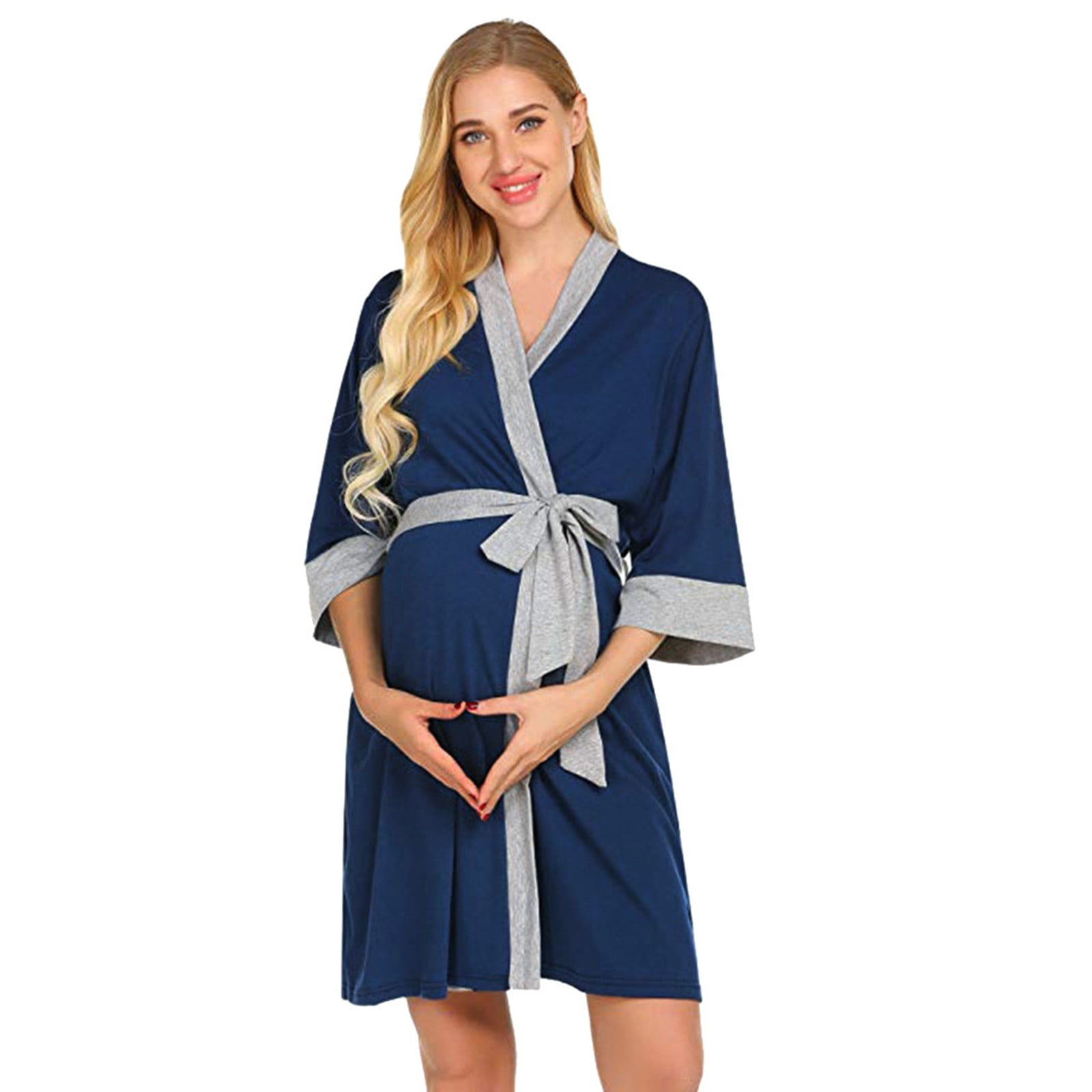 Click here for Zttd Maternity Nursing Robe Delivery Nightgowns Ho... prices