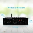 Pyle Bluetooth Compact PA Speaker & Microphone Receiver Address Amplifier System - Walmart.com