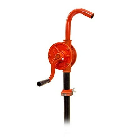 OEMTOOLS 24382 Rotary Barrel Pump, Red and Black, Oil Transfer Hand ...