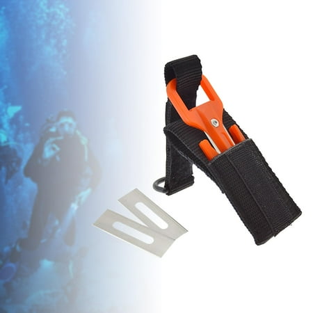 Snorkeling Scuba Cutter Tool for Freediving Swimming Diving Orange ...