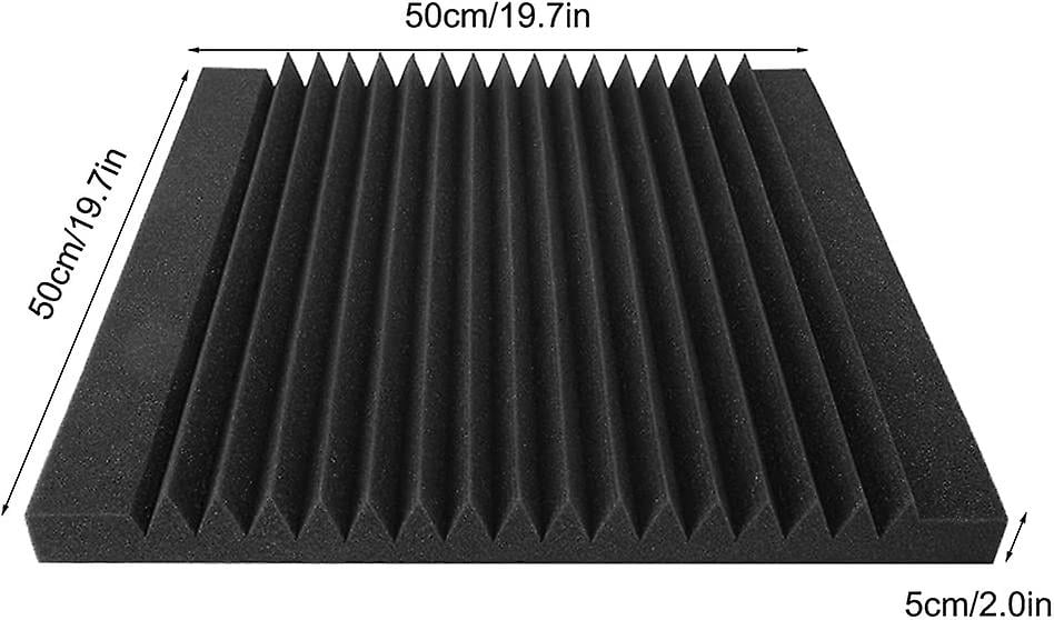 Espuma insonorizante CHAO 6 paneles acústicos 50 x 50 x 5 cm | Walmart ...
