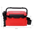 Dual-layer Fishing Tackle Box,Tackle Box Organizer Fishing Box Large ...