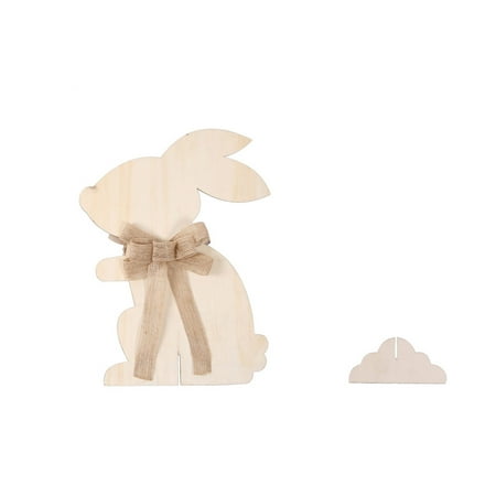 braveheart Easter Wood Detachable Ornament Self-Assembly Crafts ...