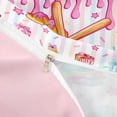 Feelyou Pink Ice Cream Baseball Duvet Cover Queen for Girls, Drip Sport ...