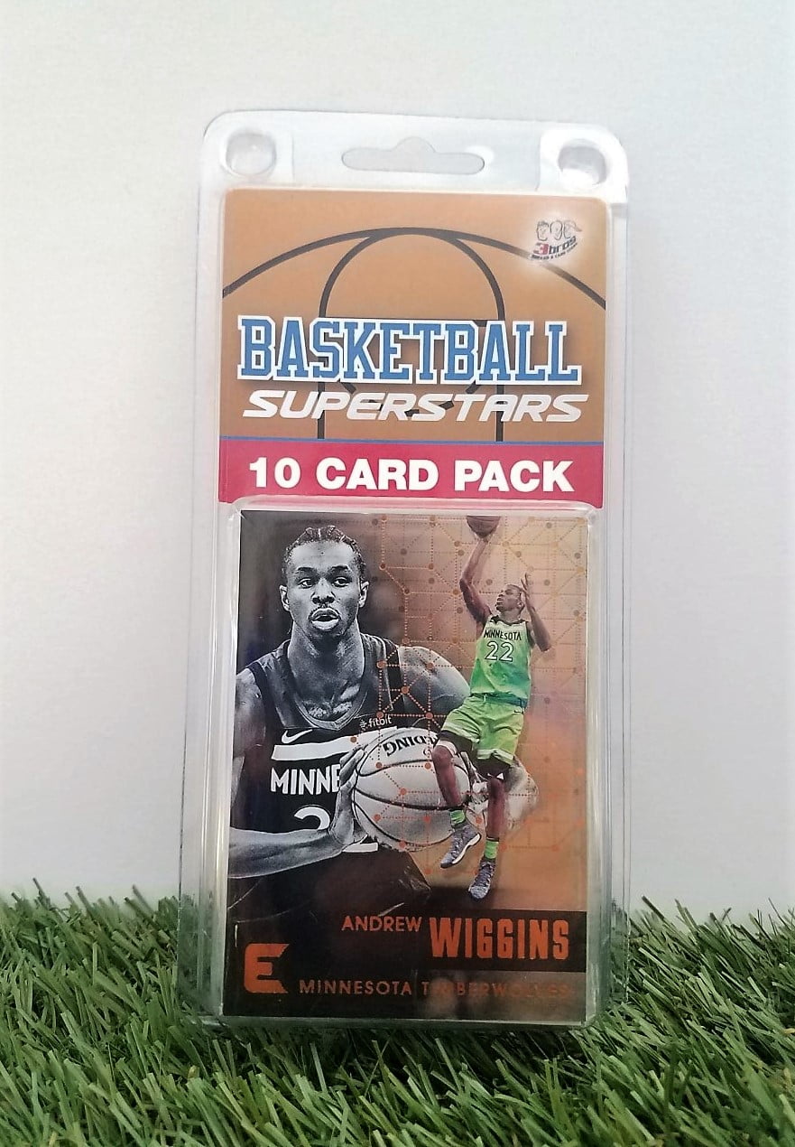 Andrew Wiggins- (10) Card Pack NBA Basketball Superstar Andrew Wiggins ...