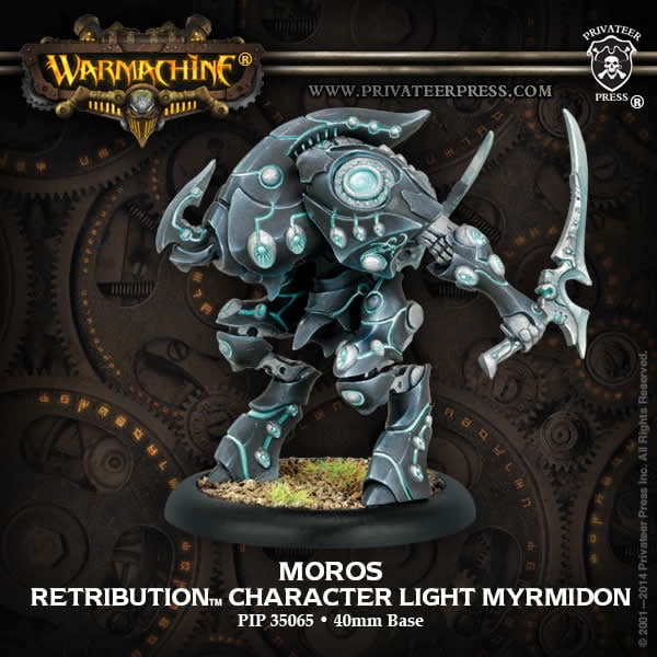 Moros Warjack Retribution Warmachine Miniature Game Privateer Press ...