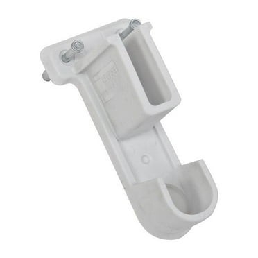 ClosetMaid SuperSlide 3/4 In. Resin Closet Rod Side Wall Bracket, White ...
