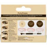 RK by KISS Go Brow Eyebrow Kit, Black Dark Brown - Walmart.com