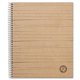 Deluxe Sugarcane Based Notebooks, 1 Subject, Medium/college Rule, Brown ...