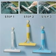 3 in 1 Spray Squeegee– Double-Sided Scrubber with Spray Bottle ...