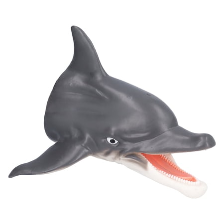 Soft Dolphin Hand Puppet,Dolphin Hand Puppet Soft Dolphin Head Hand ...