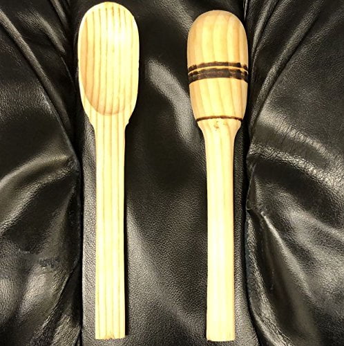 Made in Mexico Mexican Wooden Wood Stirring Spoon Cuchara De Linea ...
