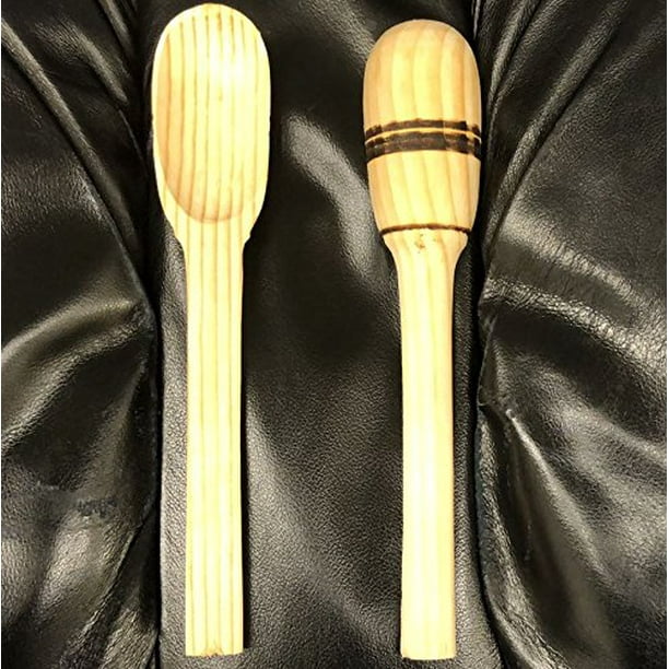 Made in Mexico Mexican Wooden Wood Stirring Spoon Cuchara De Linea ...