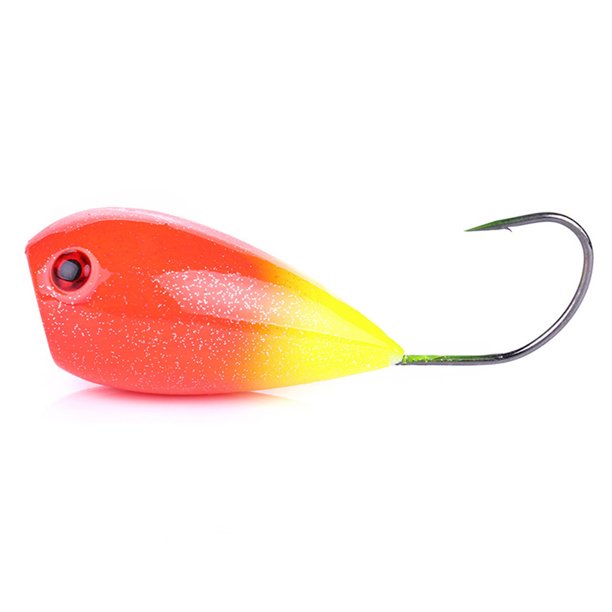 Outdoor Fishing Simulation Bait Big Mouth Popper Fish Bait; Lifelike Hard Crankbaits; Lure ...