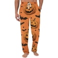 BRANROY Halloween Pajama Pants for Men - Soft Drawstring Sleep Bottoms ...