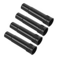 HONMEET 4Pcs Black Plastic Tire Valve Stem Extensions for Car Truck ...