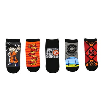 Dragon Ball Z Essentials 5 Pair Pack Lowcut Socks - Walmart.com