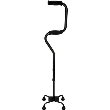 Drive Medical Deluxe Walking Cane with Soft Foam Grip, Offset Handle ...