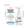 Chandelier Cleaner,No Wipe Crystal Glass and Acrylic Light Fixture ...