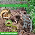 4 Pack Metal Mole & Gopher Trap Tactical Rat Vole Traps Outdoor ...