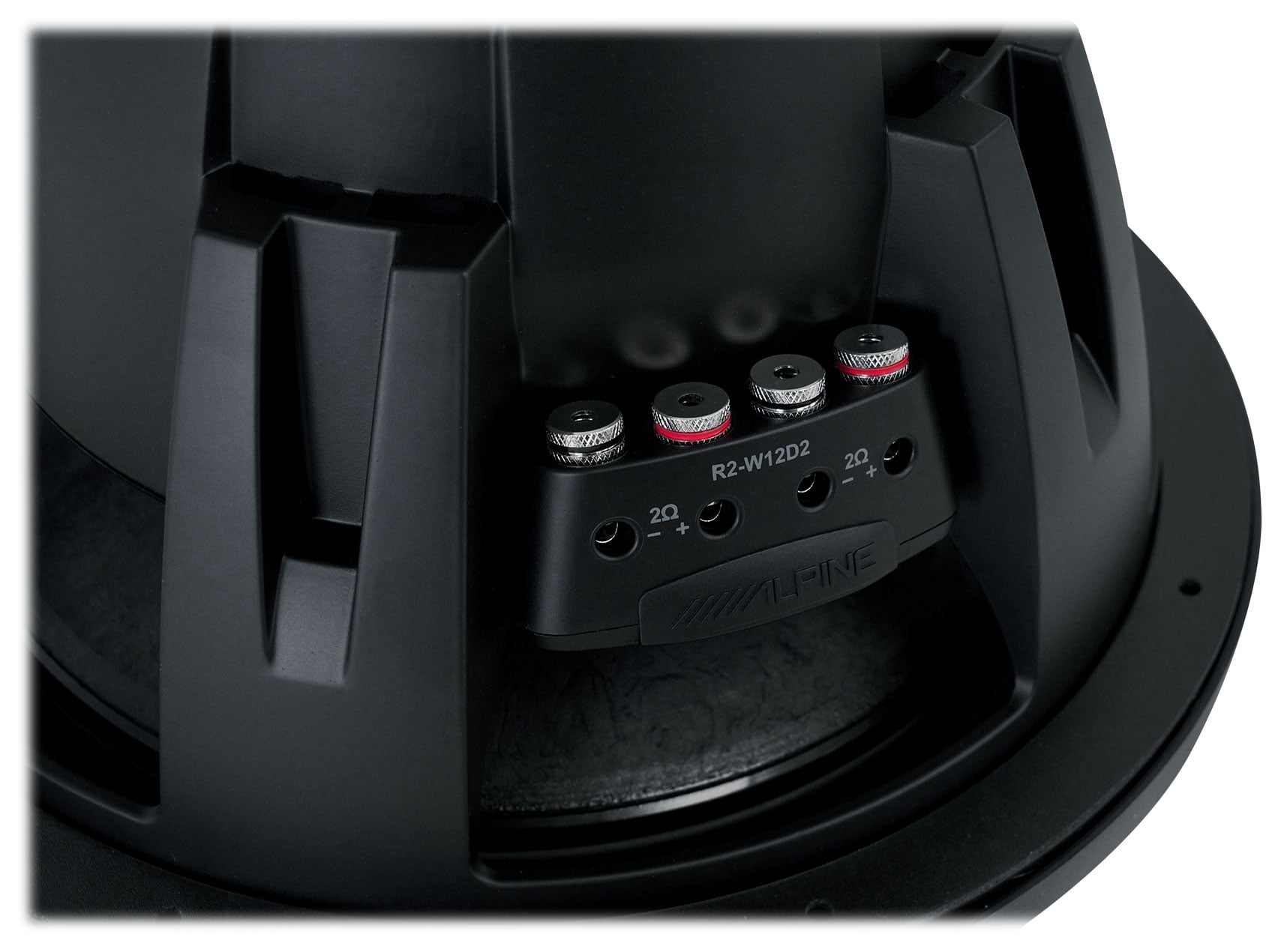 Buy 2 Alpine Type-R R2-W12D2 12 750w RMS Car Subwoofers+Mono Amplifier ...