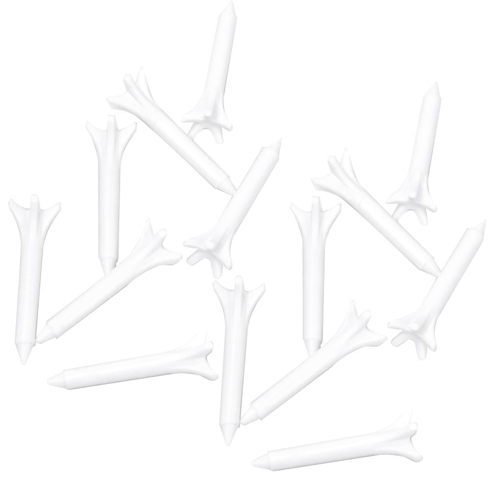 100 Pack Golf Tees – 1 1/2 inch – Professional & Durable Golf Tee Set ...