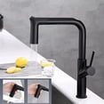 Faucets, Faucet Pull Out Kitchen Faucets Swivel Kitchen Mixer Single ...