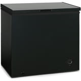 Arctic King 7 cu ft Chest Freezer, Black, Adjustable Thermostat, Easy ...