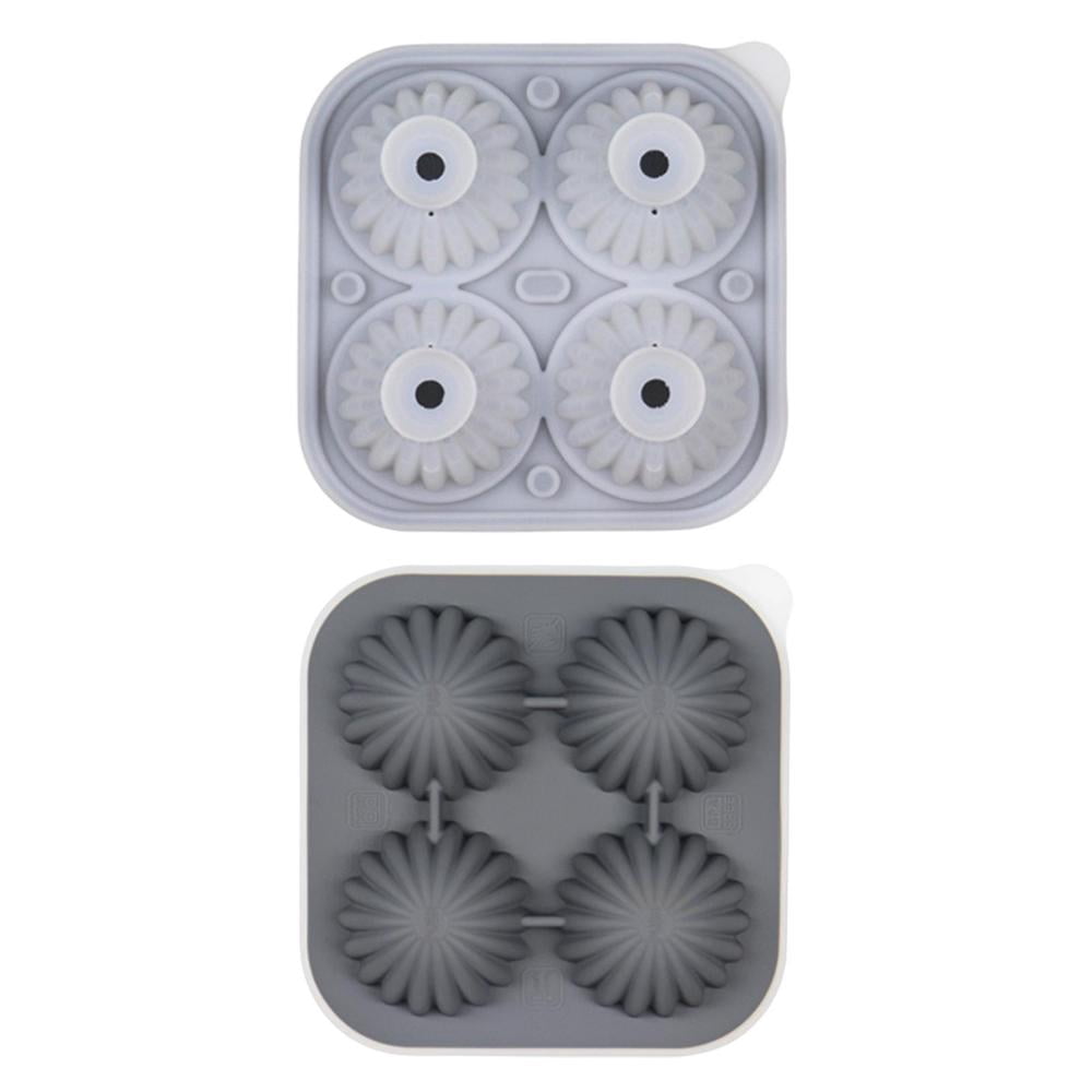 Cactus Ice Cube Mold | Whiskey Ice Ball Mold 4 Cavity 3D Cactus ...