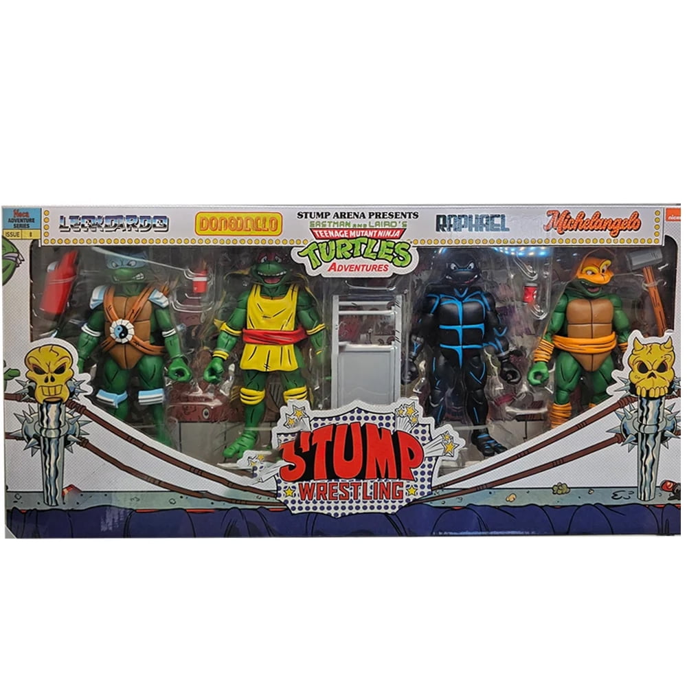 Neca Stump Arena Persents Leonardo Raphael Donatello Michelangelo ...