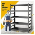 78" Garage Shelving Units Heavy Duty, 3500LBS 5-Tier Metal Shelves ...