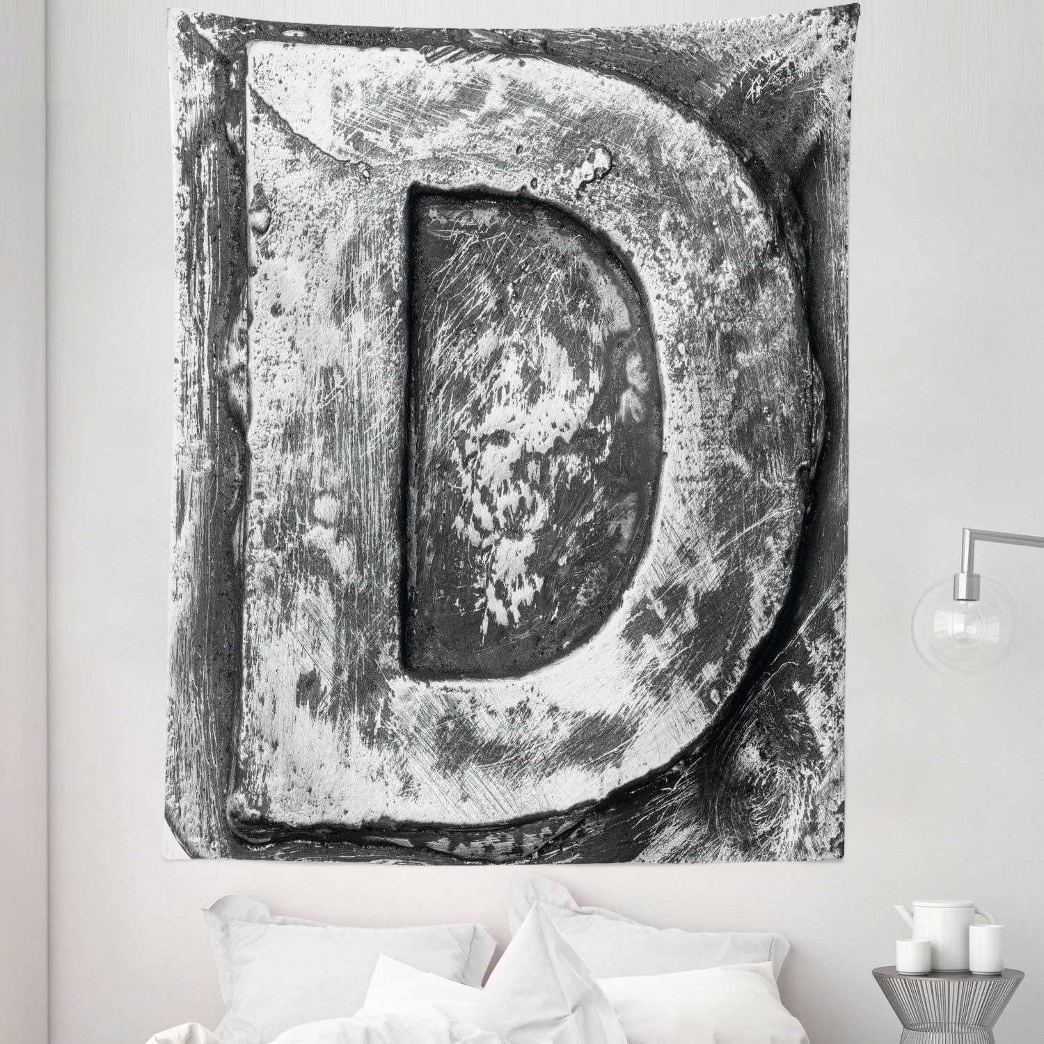 Letter D Tapestry, Alphabet D Letter Reference to Someone's Name ...