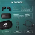 AXIL XCOR Pro Hearing Protection Ear Buds, Black, Small Box ...