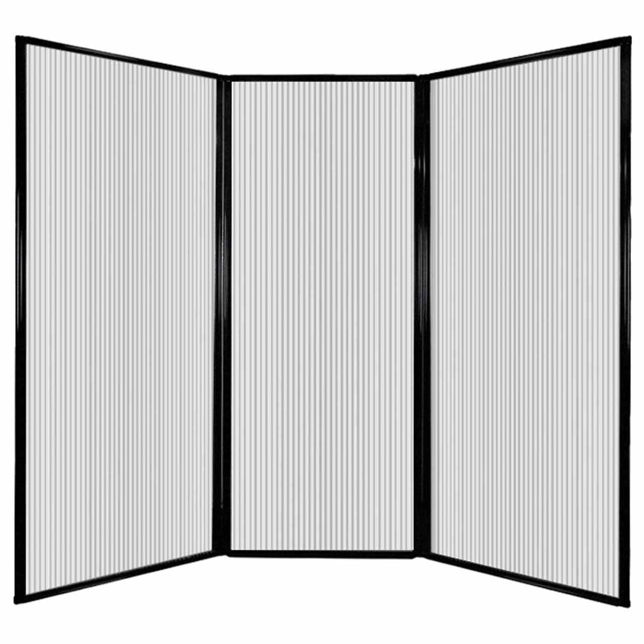 Versare Polycarbonate Privacy Screen Folding Panel | 3 Panels | 7'6 ...