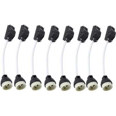 Lamp Holder 2A 250V GU10 Ceramic Lamp Bases Connector with Terminal Box ...