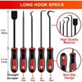 13 Pcs Precision Pick and Hook Tool Set with Clip Removal Plier Rivets ...