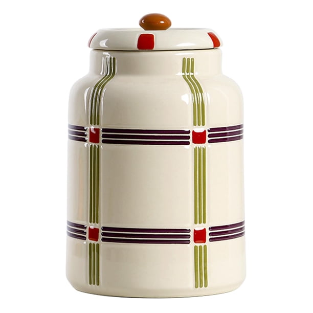 Coffee Canister Centerpiece Airtight Lid Food Storage Container Kitchen ...