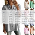 Craaazy Button Down Shirts for Women Loose Fit Stripe Color Stand ...