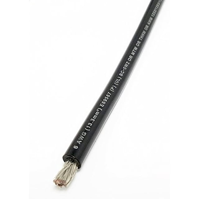 AC/DC Wire And Supply 6 AWG Gauge Marine UL1283 TINNED Copper Battery ...