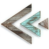 J JACKCUBE DESIGN Rustic Wood Chevron Arrows Farmhouse wall dcor ...