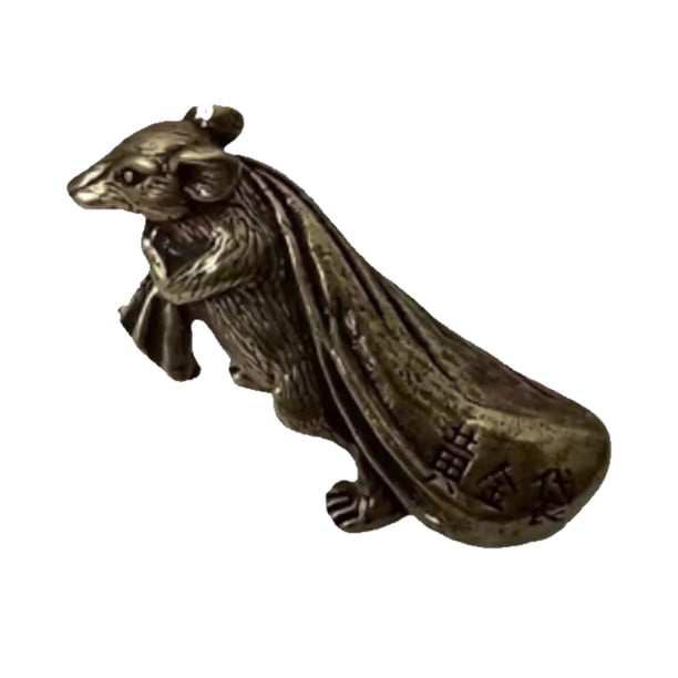 Iron Mouse Figurine