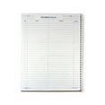 Rediform, RED50111, Incoming/Outgoing Call Register Book, 1 Each, White ...
