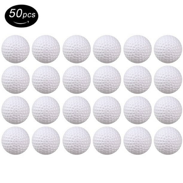 Crestgolf Practice Golf Balls Hollow Golf Plastic Ball for Indoor ...