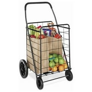 Versacart Transit Compact Foldable Shopping/Utility Cart, Signature ...
