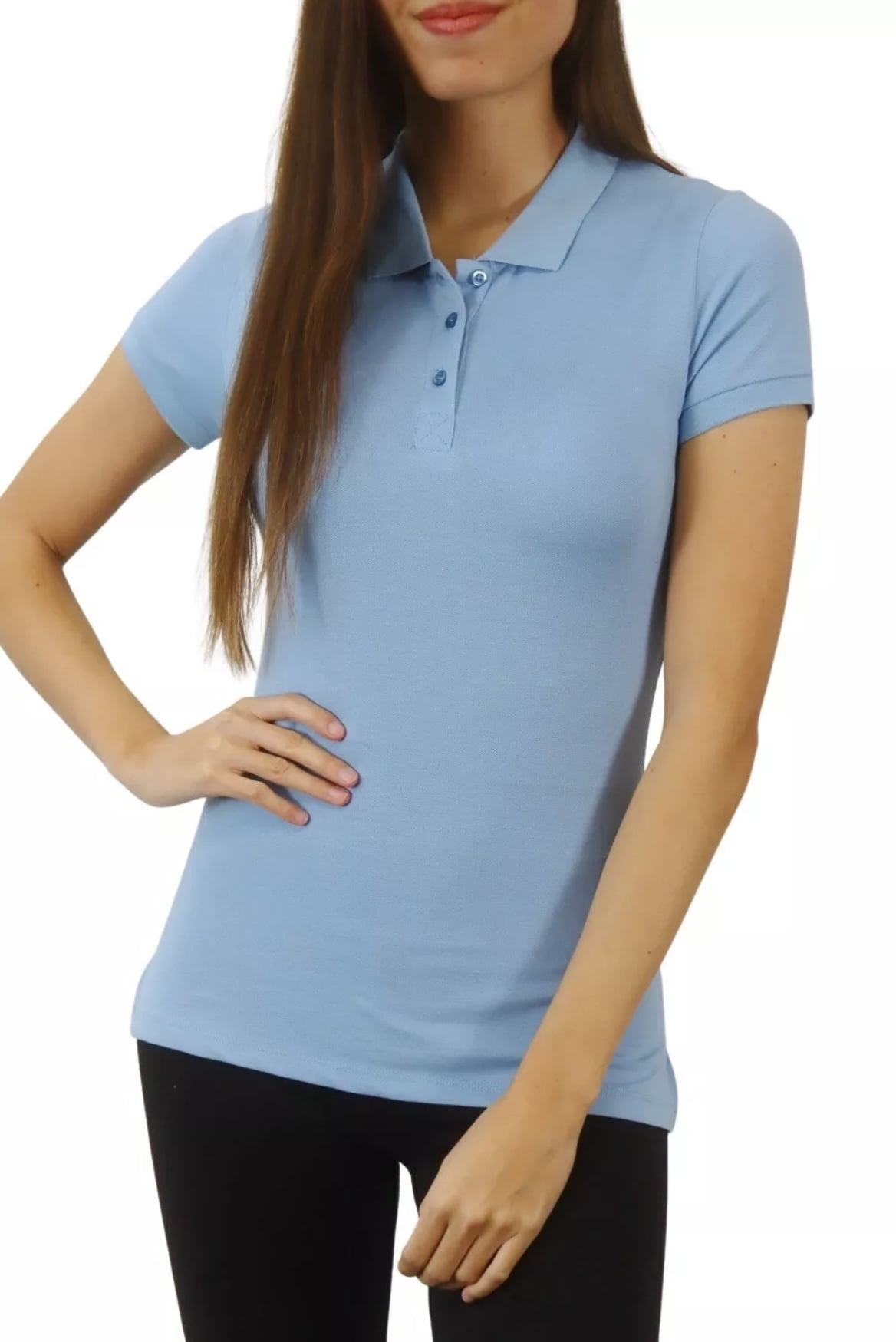 Teen's Fashion Solid Polos, work polos, Back to school Polos, 15 colors ...