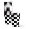 Race Car Theme Party Supplies - Checkered Flag Decor | Includes Plates ...