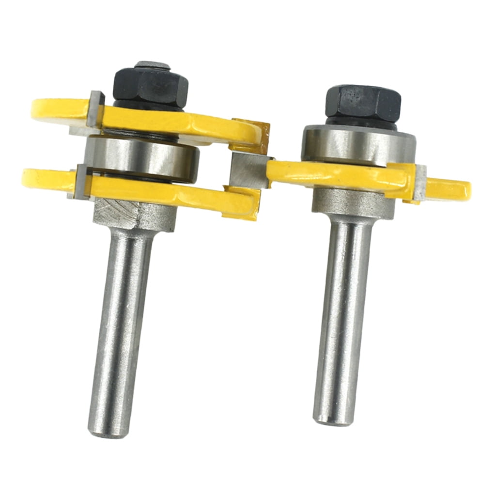 Routers For Grooving Wood Router Bit Kit 8mm Shank T Type Slitting Routers For Grooving Wood Router Bit Kit 8mm Shank T Type Slitting