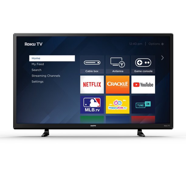 Refurbished Sanyo 32" Class 2K (720P) Smart Roku TV (FW32R19F ...