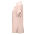 Casual Solid Color Button-Down Shirt for Everyday and Wear Women’s ...